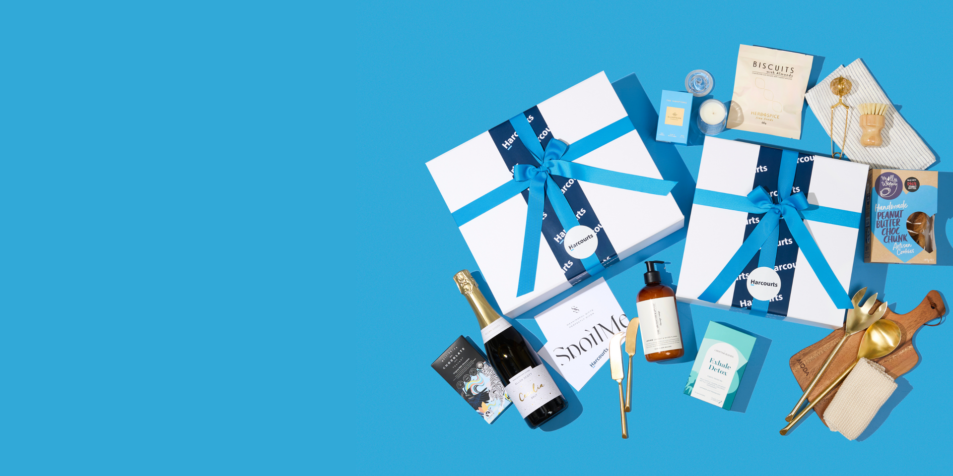Harcourts Custom Branded Gift Boxes & Hampers