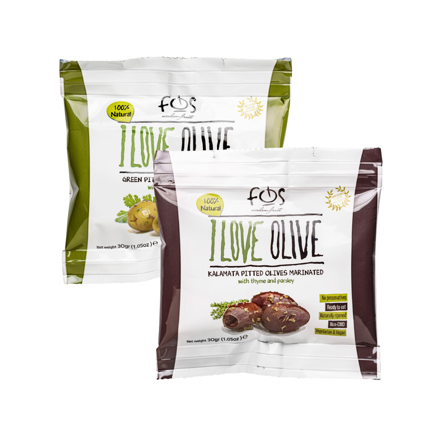 Olives Pouch – Green or Black | Gourmet Snack Gift NZ